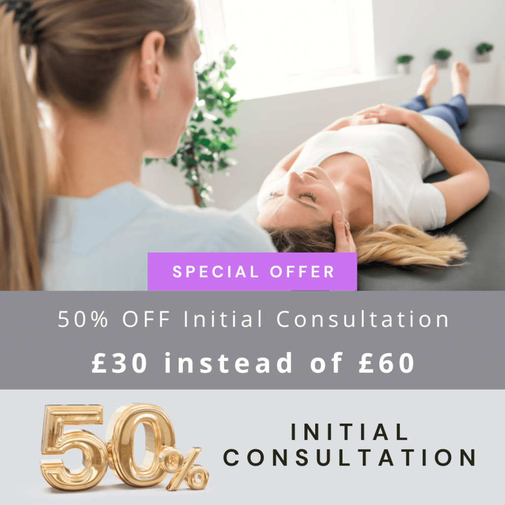 Prices | Chiropractor Chislehurst, Bromley | £30 Half Price!